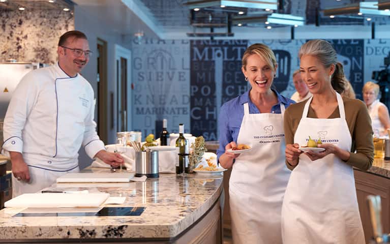 Oceania Experience - New Hands-On Cooking Classes: Culinary Vacations ...