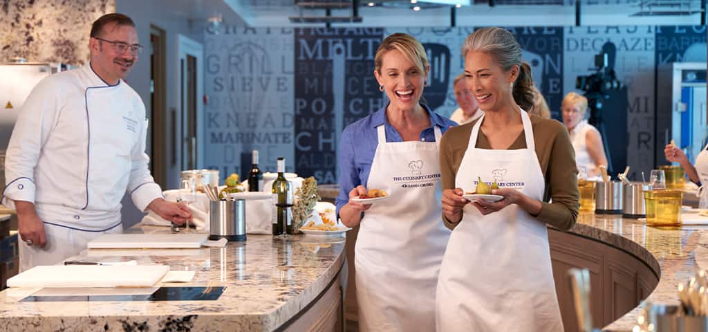 Oceania Experience - New Hands-On Cooking Classes: Culinary Vacations ...