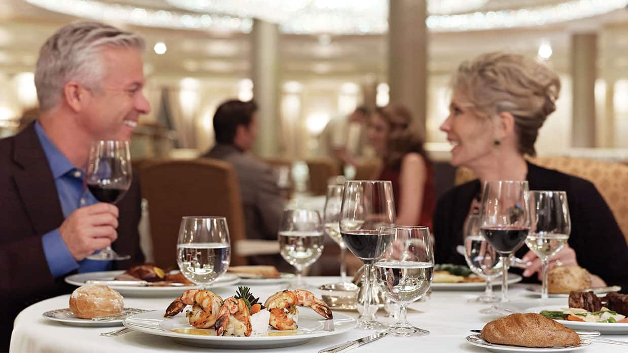 Luxury Cruise Ship Dining on the Marina - Oceania Cruises
